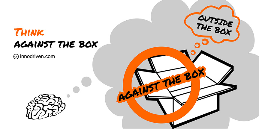 Think Against the Box. Innovación contra la Caja - 3Vectores - Design ...